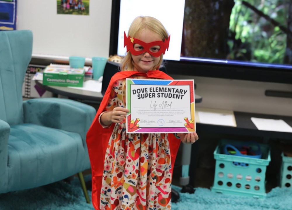 Dove Elementary Takes SUPER Theme to New Heights | Grapevine ...