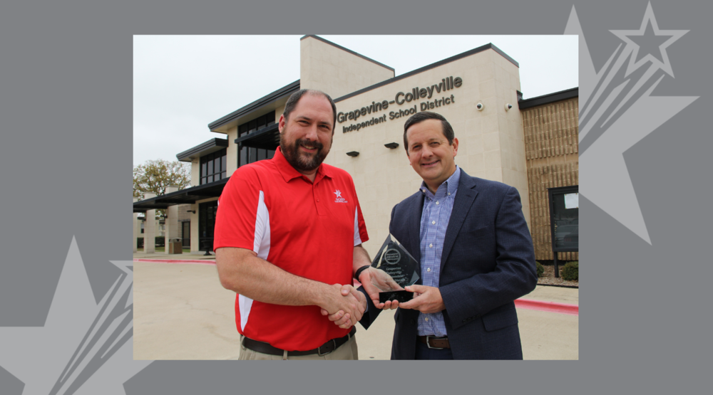 GCISD Named First Recipient of New Technology Award | Grapevine-Colleyville Independent School ...