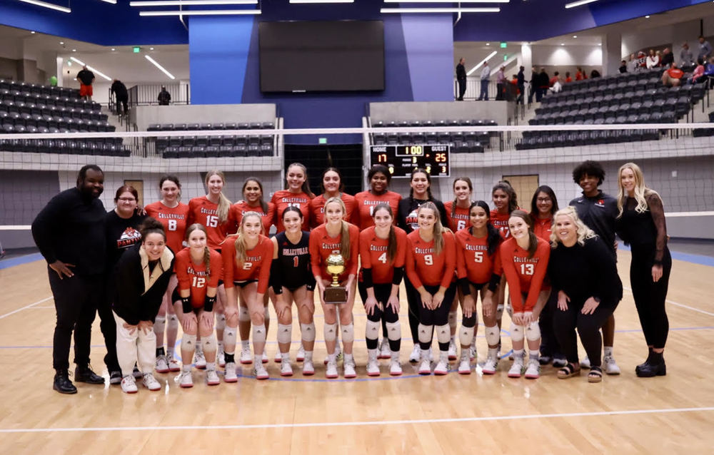 GCISD Volleyball Teams Sweeps Competition | Grapevine-Colleyville ...