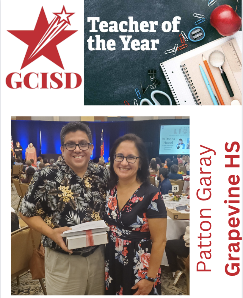 Patton Garay GHS Teacher of the Year | Grapevine High School